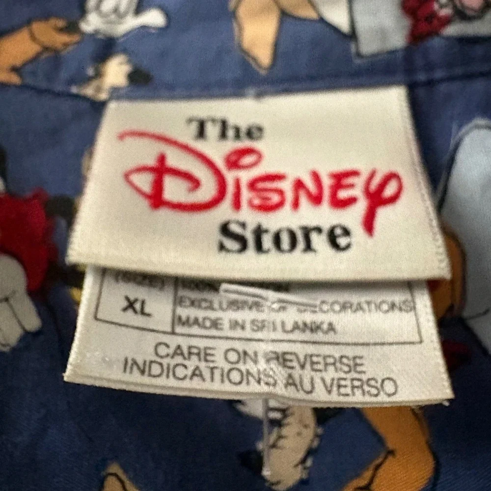 Disney | Shirts | Vtg 9s Disney Store Aop Shirt Xl Mickey Mouse Fab 4 ...